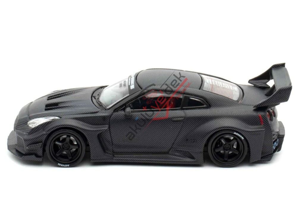 Inno 1/64 NISSAN GT-R (R35) LBWK SUPER SILHOUETTE 35GT-RR Full Carbon IN64-LBWKR35-FC ...